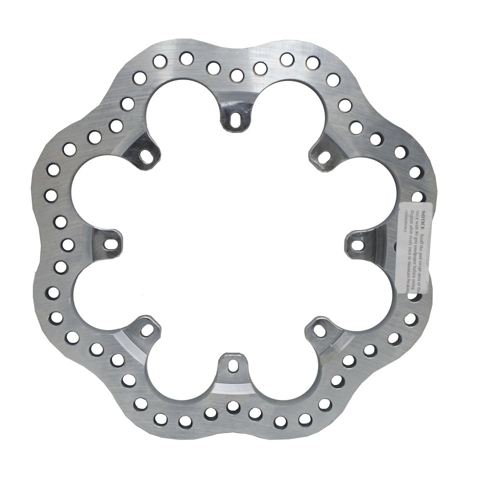 Brake Man Inboard Rear Brake Rotor, Drilled - Hepfner Racing Products