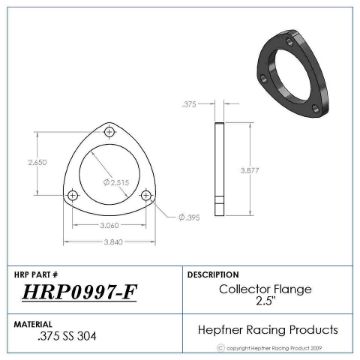 Collector Flanges - Hepfner Racing Products