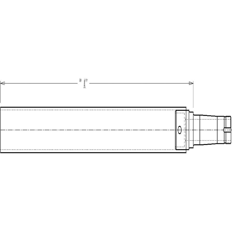 Axle Tube, Wide Five, 3" OD, MS - Hepfner Racing Products