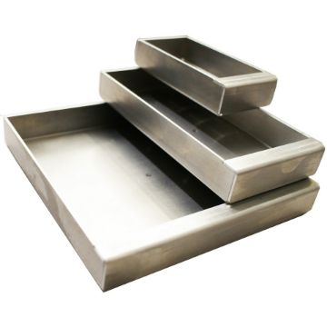 Tool & Parts Tray, 4" x 12", Aluminum - Hepfner Racing Products