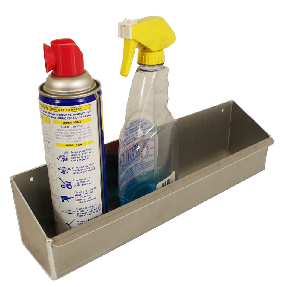 Oil Bottle, Spray Can Bin 16" Wide X 3.25" Deep, Bare - Hepfner Racing ...