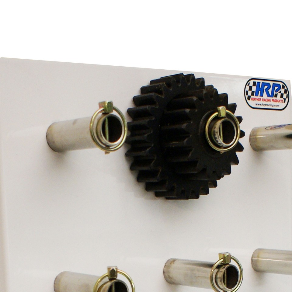 Quick Change Gear Panel, 17.25" x 20.0", Holds 12 Sets, White Powder ...