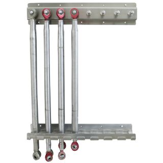 Radius Rod Rack, 20" Long Double Row 8 Position Top Mount - Hepfner ...