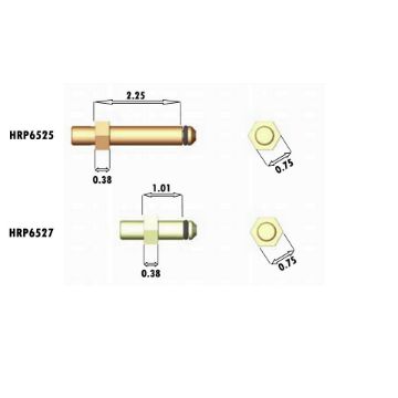 Radius Rod Rack, 20" Long Double Row 8 Position Top Mount - Hepfner ...