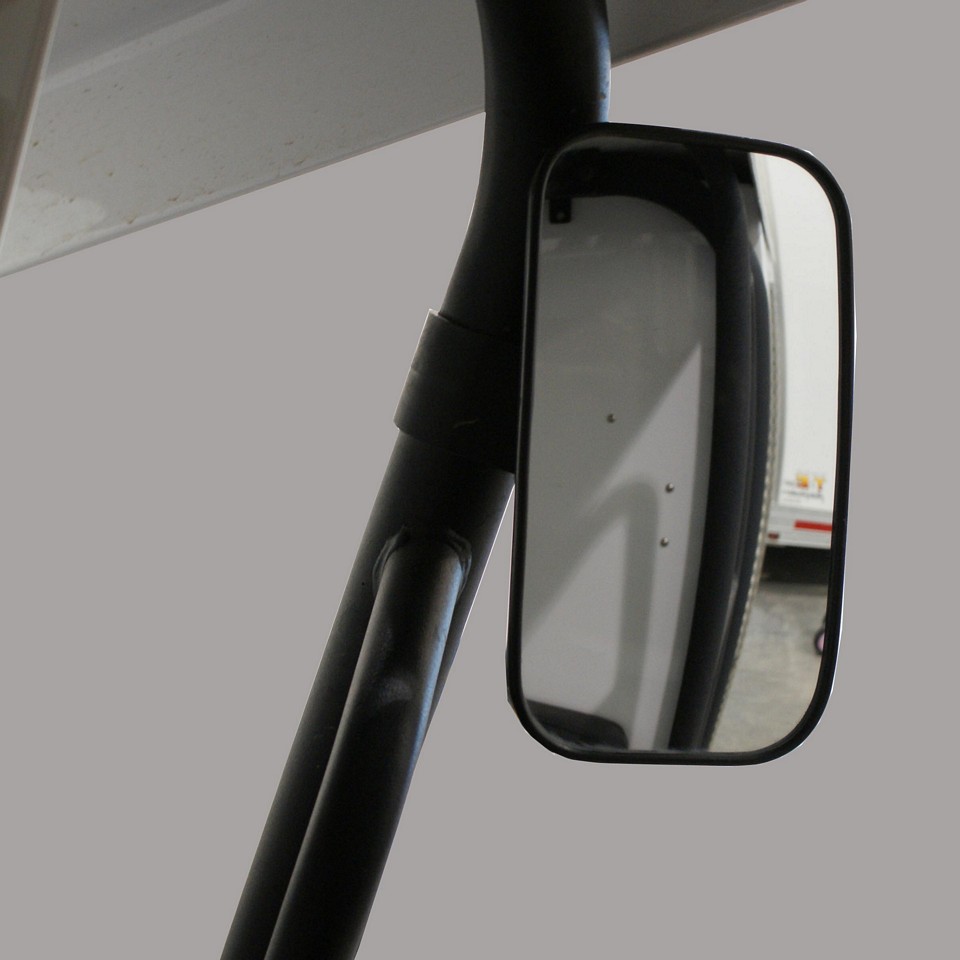 Rear View Mirror, Clamp On Style, Mule Conversion Option - Hepfner ...