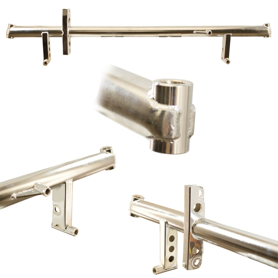 Midget Front Axle, 44" Wide, 9/9 Camber,Stealth Chassis, Plated ...