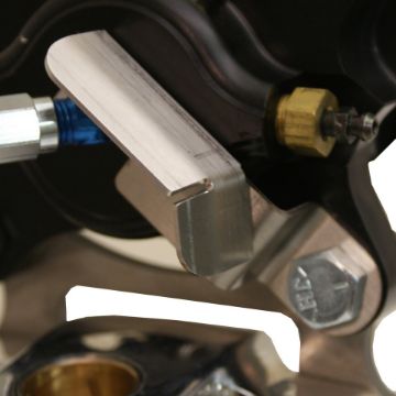 LF Brake Line Guard, Red Devil - Hepfner Racing Products