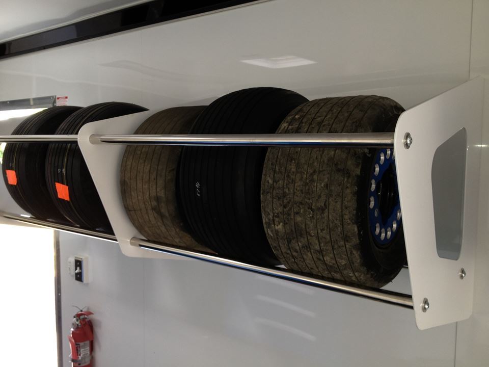TIRE RACK 20" TALL / 48" LONG - Hepfner Racing Products