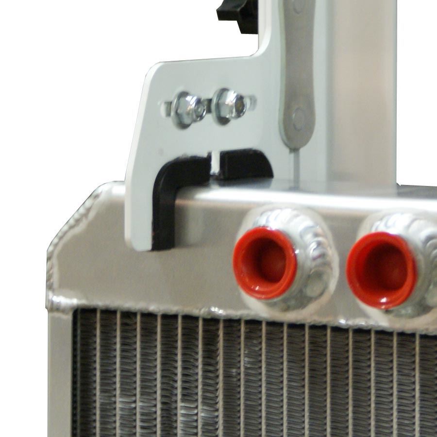 Radiator Mount Adjustable Black - Hepfner Racing Products