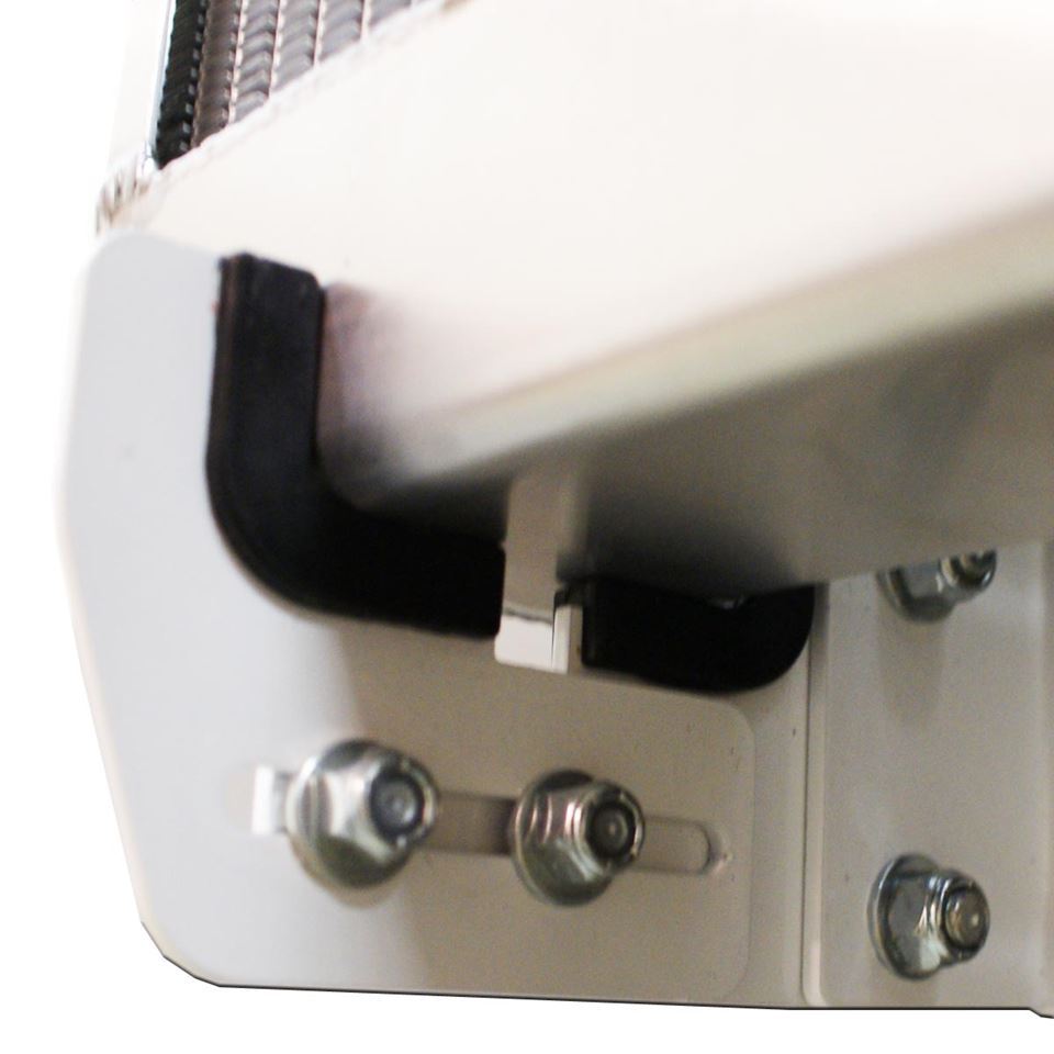 Radiator Mount Adjustable Black - Hepfner Racing Products