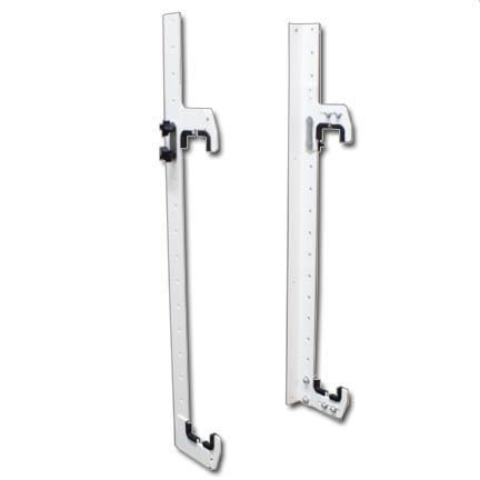 Radiator Mount Adjustable Black - Hepfner Racing Products