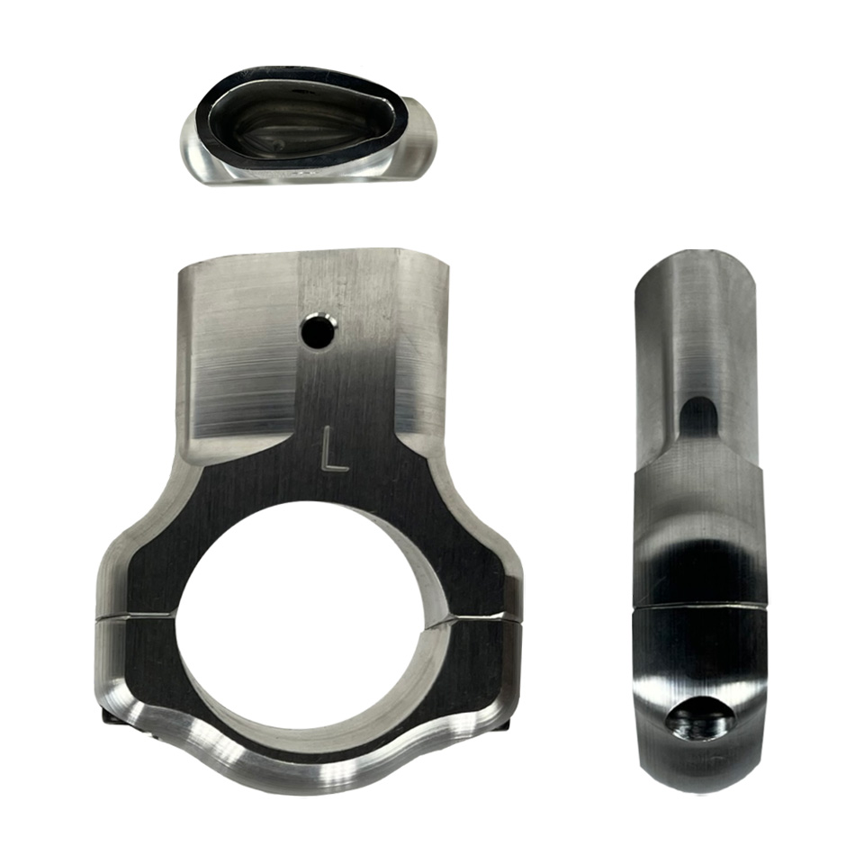 Aero Tube Wing Mount Left, Aluminum - Hepfner Racing Products